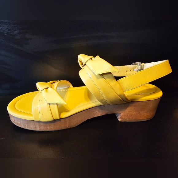 Alexandre Birman | Shoes | Alexandre Birman Clarita Block 6 Yellow Size ...